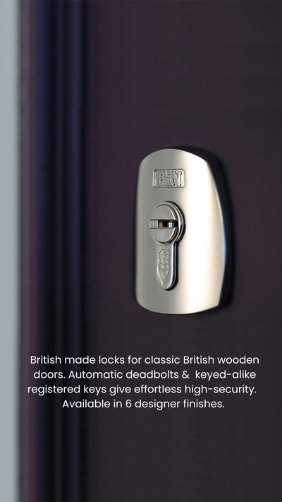 Finfort Front Door Locks-High Security with Auto-Deadbolt Nightlatch ...