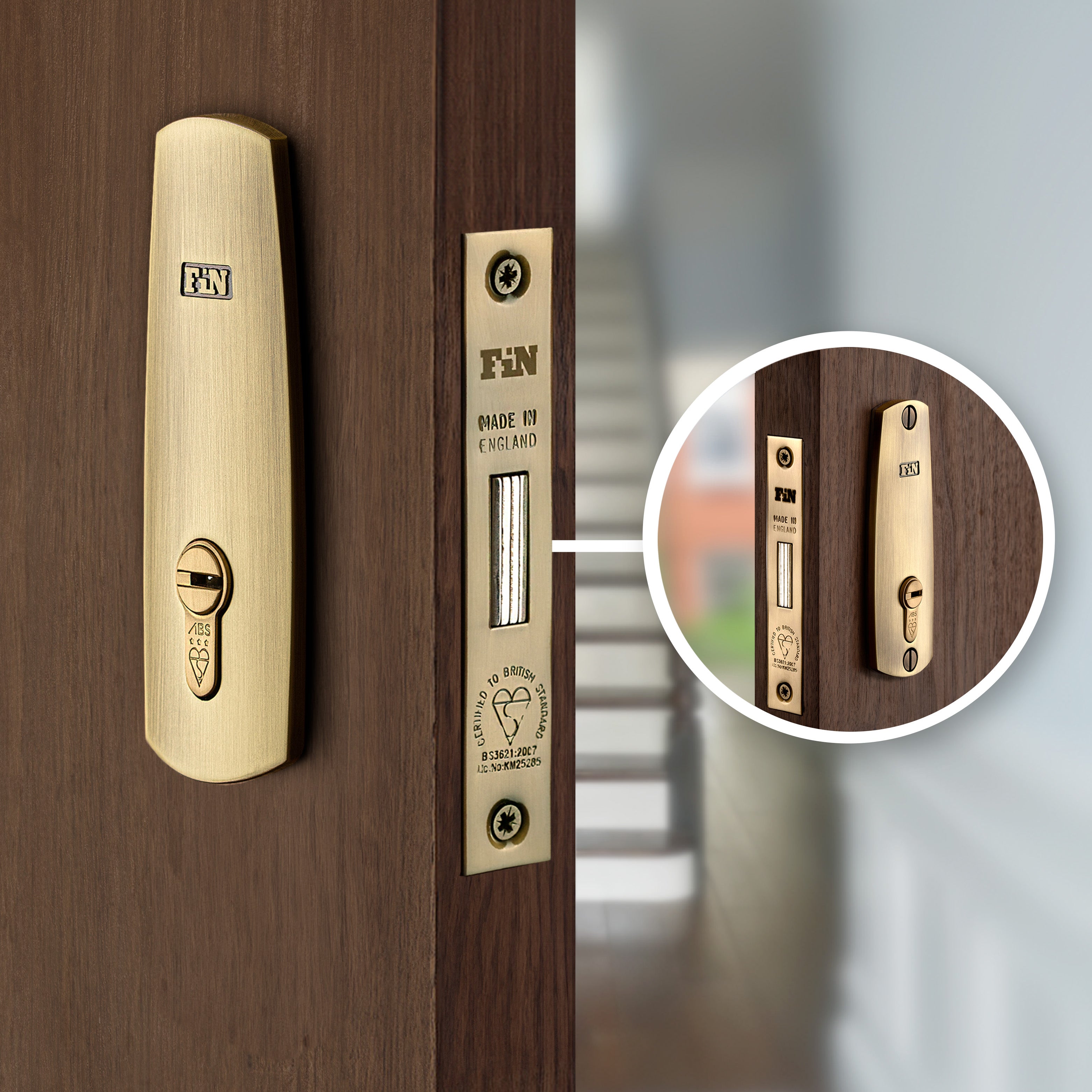 Manual Deadbolt - Antique Brass – FinFort