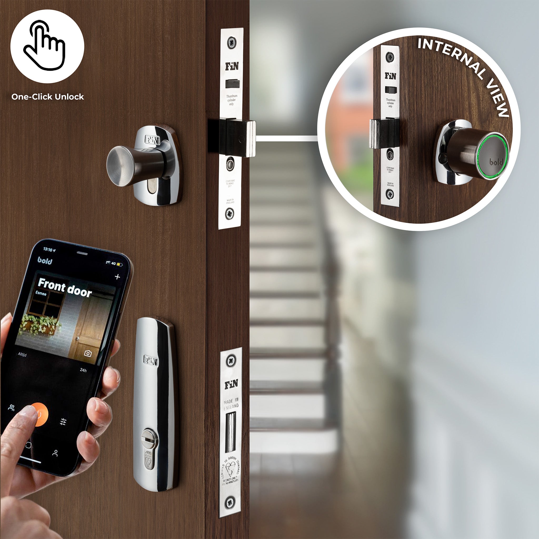Smart Dual Door Lock Set – FinFort