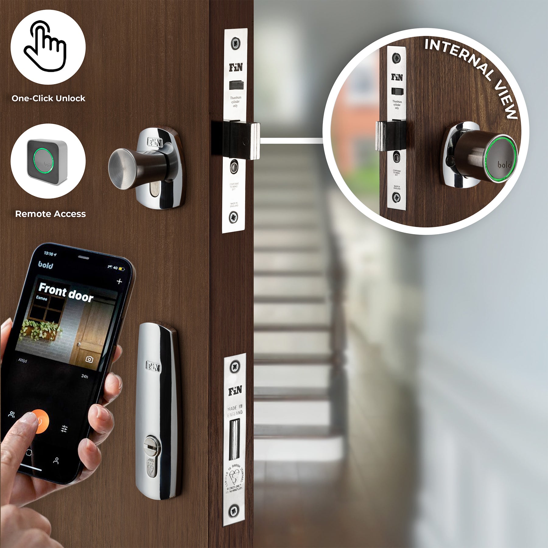 Smart Dual Door Lock Set – FinFort