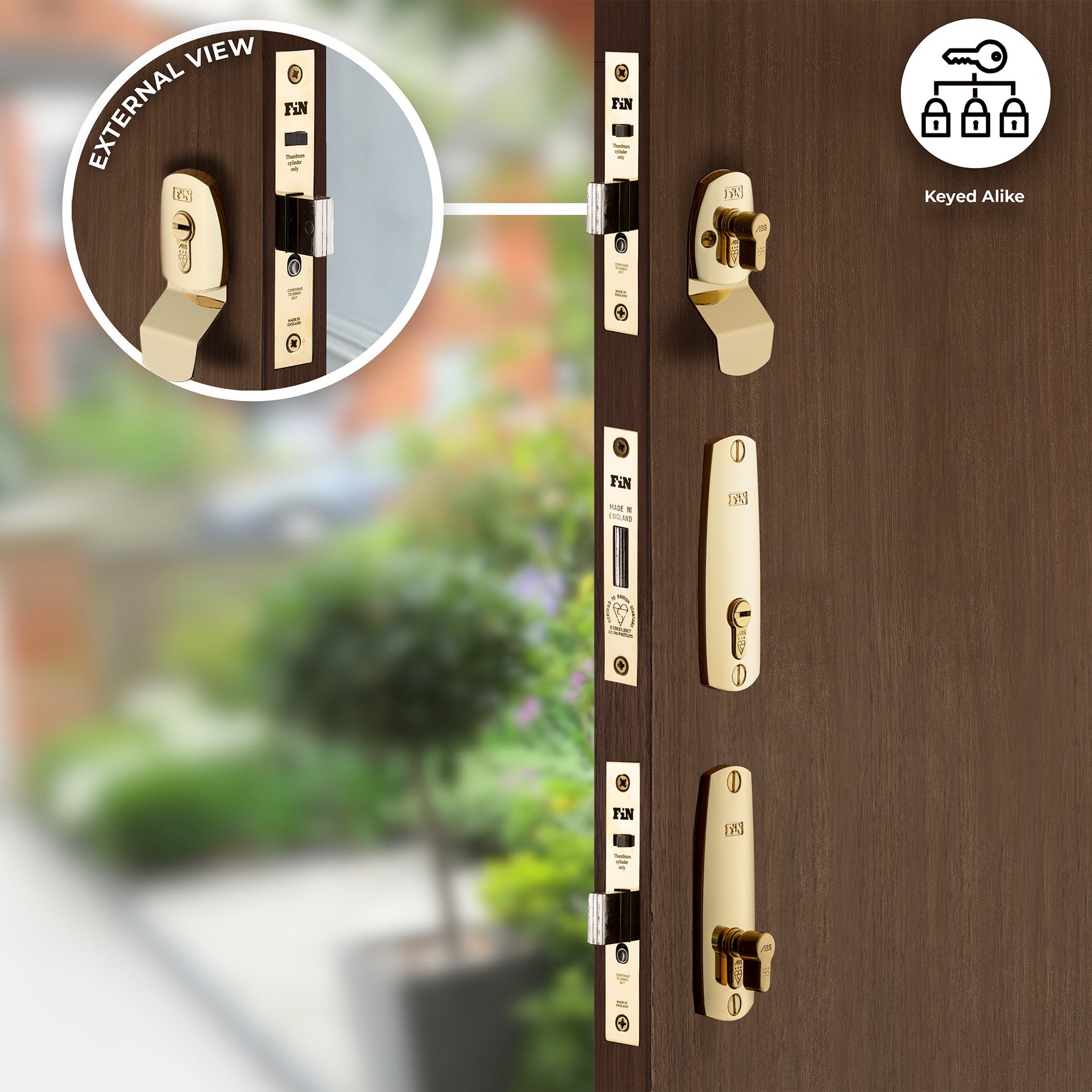 Triple Door Lock Set – FinFort